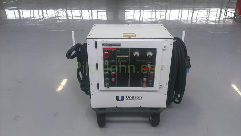 Used Unitron GFC-25M 25 kVA Aircraft GPU | Pilot John