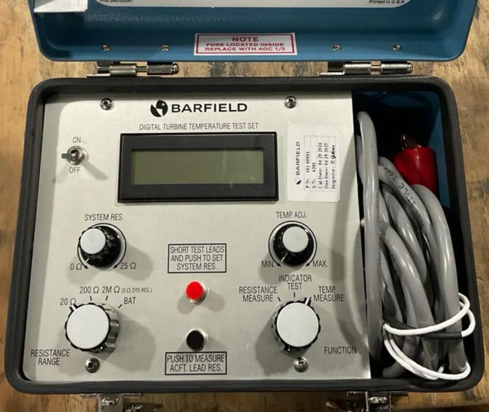 Used Barfield TT1000A Turbine Temperature Tester | Pilot John