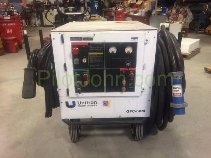 Used Unitron GFC-60M 60 kVA Aircraft GPU | Pilot John
