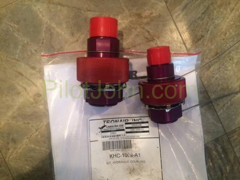 Used Tronair KHC-1008-A1 Aircraft Pressure / Return Couplers | Pilot John