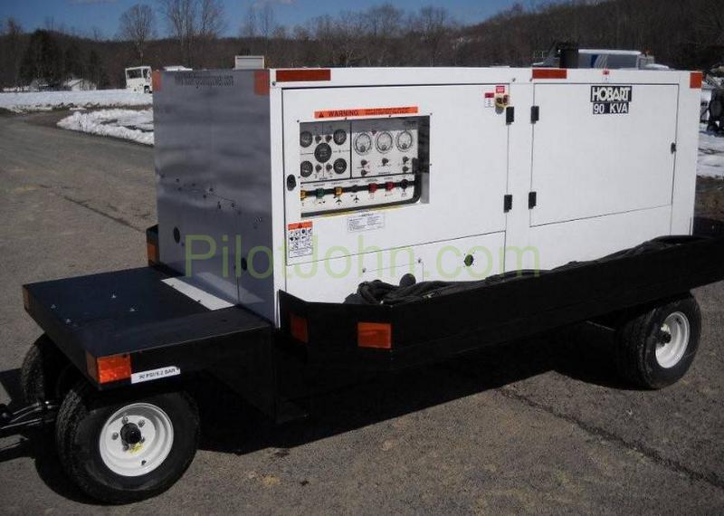 Hobart 90CU24P5 90 KVA Towable Diesel GPU | Pilot John