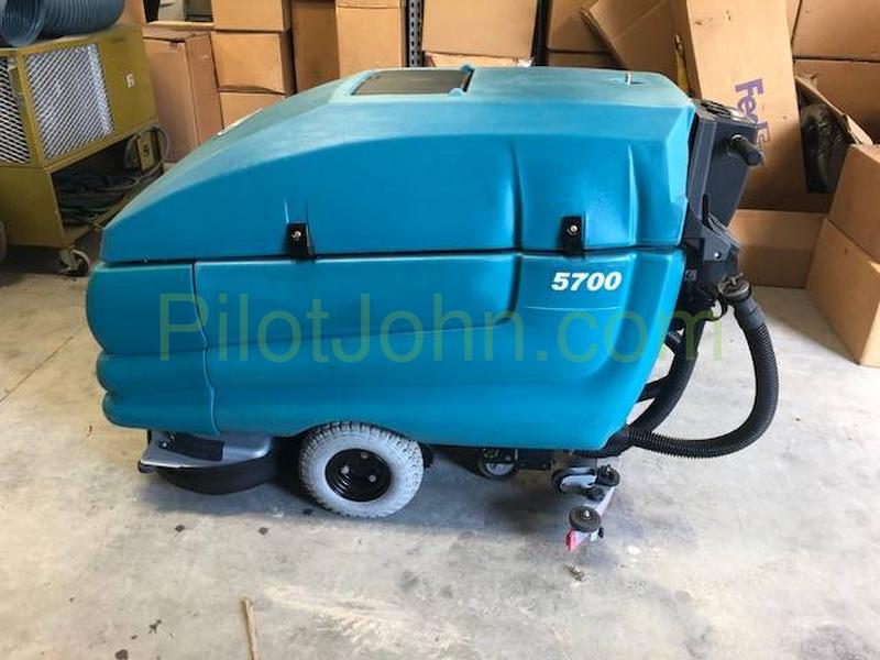 Used Tennant 5700 Industrial Strength Floor Scrubber | Pilot John