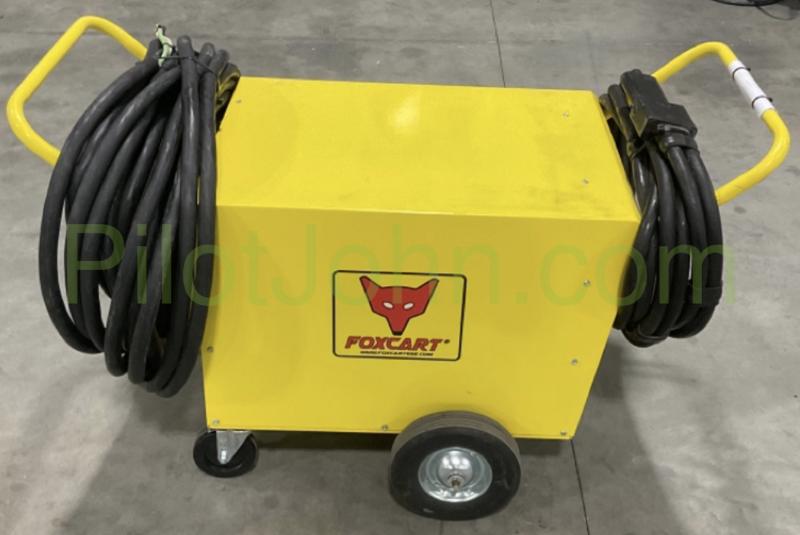 Used Foxcart 1200 Single Phase Aircraft GPU | Pilot John