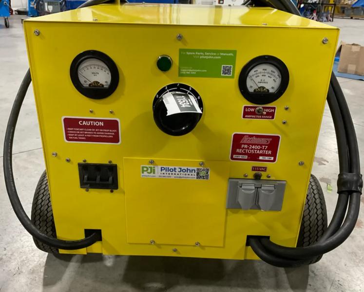 Used Foxcart PR-2400-T7 28V DC GPU | Pilot John