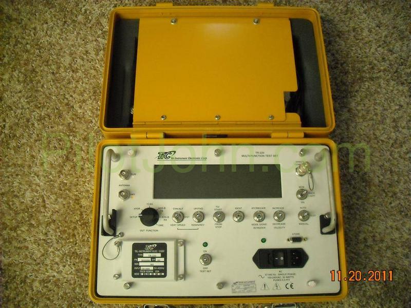 Used TIC TR-220 Multi-Function Avionics Test Set | Pilot John