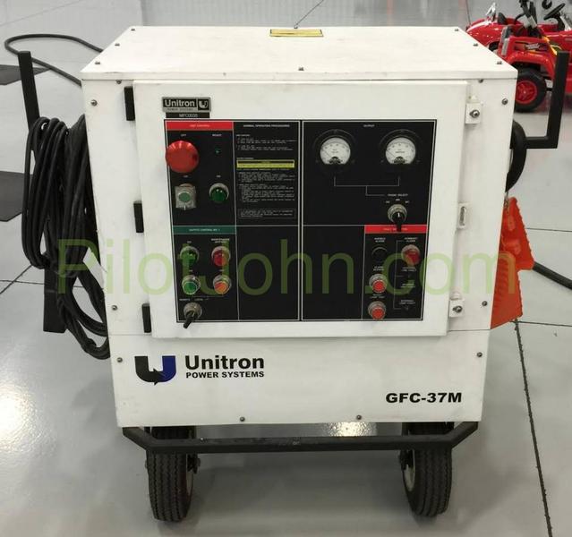 Used Unitron GFC-37M 400 HZ AC GPU | Pilot John