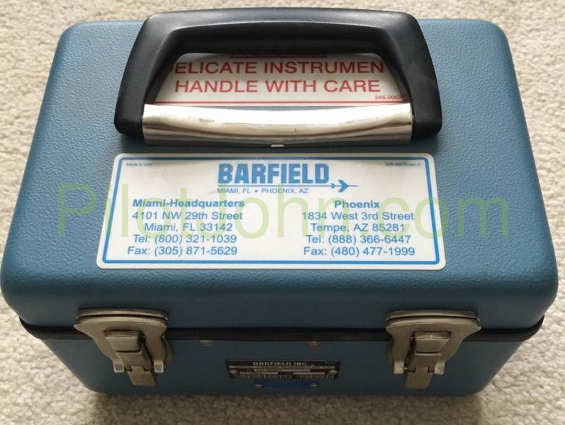 Used Barfield TT1000A Turbine Temperature Tester | Pilot John