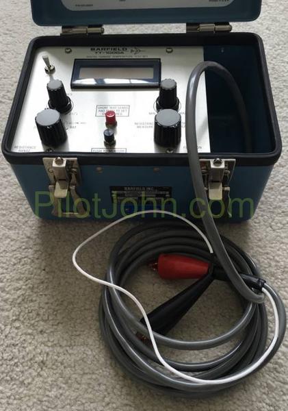 Used Barfield TT1000A Turbine Temperature Tester | Pilot John