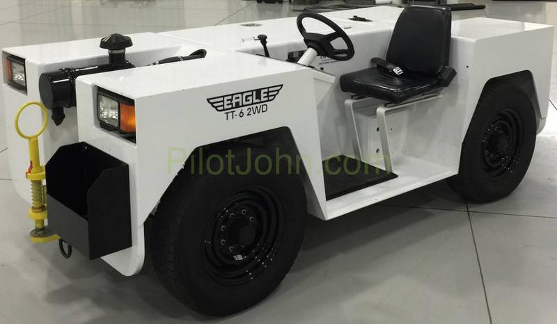 Used Eagle TT-6 Aircraft Tug - Gas / Diesel / LPG | Pilot John
