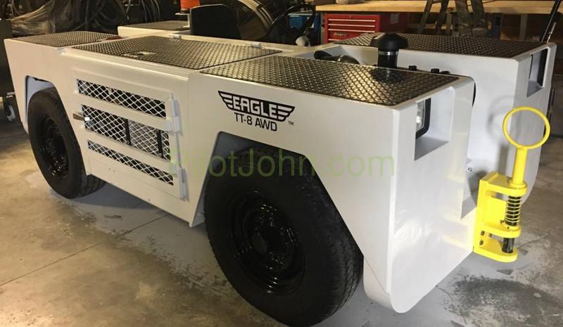 Used Eagle TT-8 AWD Diesel Aircraft Tug | Pilot John