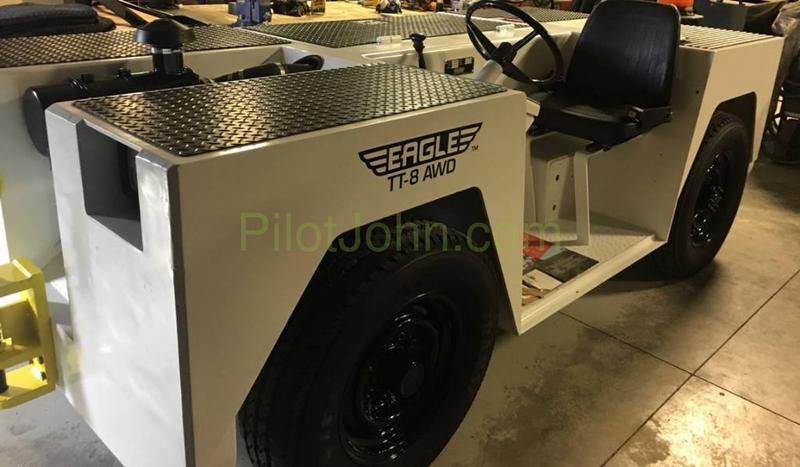 Used Eagle TT-8 AWD Diesel Aircraft Tug | Pilot John