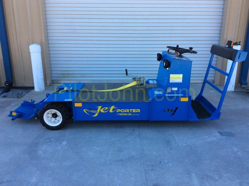 JetPorter JP30 Used Electric Aircraft Tug | Pilot John