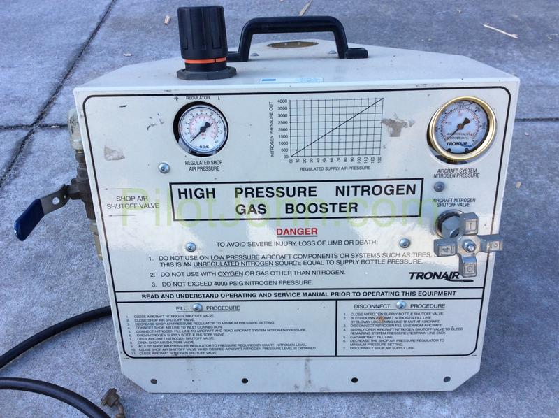 Used Nitrogen Booster - Tronair 18-4201-1010 | Pilot John