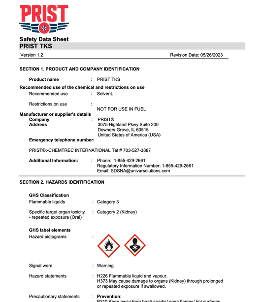 Everything You Need to Know About Safety Data Sheets | Pilot John